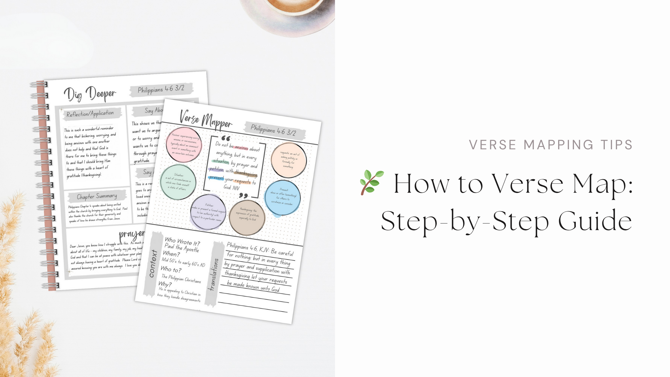 🌿 How to Verse Map: Step-by-Step Guide Using our Blank Digital Verse M ...